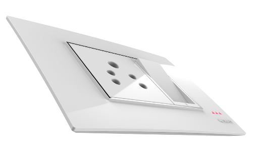 Acorn Modular Switch Plates - A Perfect Synergy Of Skinny And Curvy