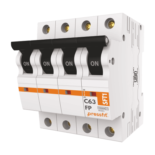 SFT1 MCB - Miniature Circuit Breakers Manufactured In India by Press Fit