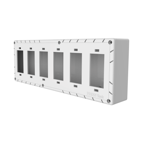 PVC Gang Boxes Manufactured In India by Press Fit