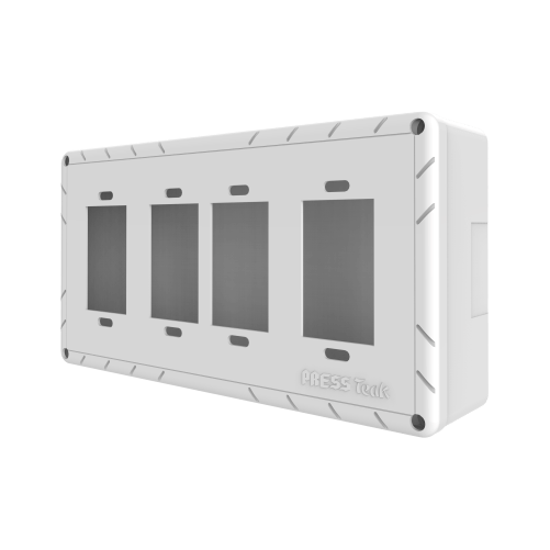 PVC Gang Boxes Manufactured In India by Press Fit