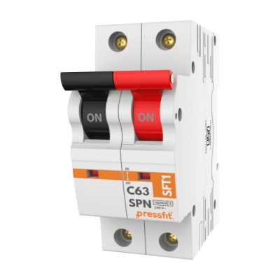 SFT1 MCB - Miniature Circuit Breakers Manufactured In India by Press Fit