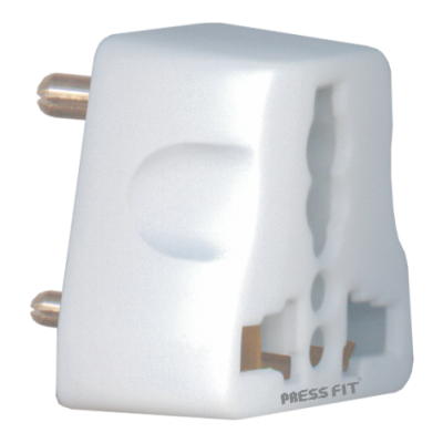 2 Pin & 3 Pin Plug Tops & Multi-Plug Adapters At Best Prices - Press Fit