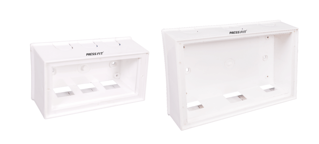 Electrical Concealed Boxes & Boards Manufactured by Pressfit