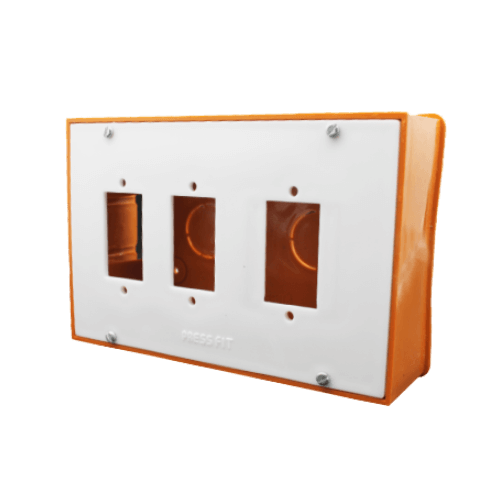 PVC Gang Boxes Manufactured In India by Press Fit