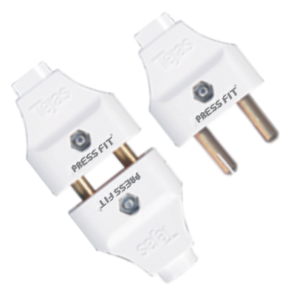 2 & 3 Pin Plug Tops & Multi-Plugs Manufactured By Press Fit
