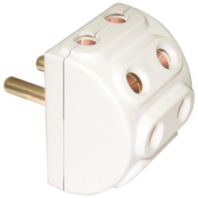 2 Pin & 3 Pin Plug Tops & Multi-Plug Adapters At Best Prices - Press Fit